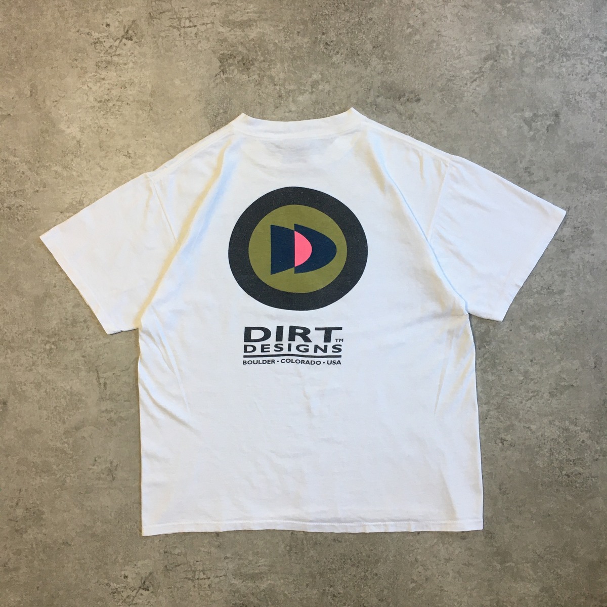 90s USA製 DIRT DESIGNS Companies Printed T-shirt | Que Pacho