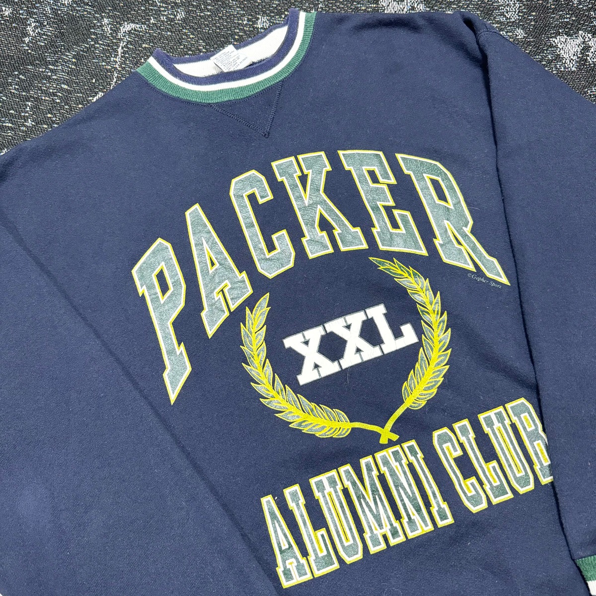 Gopner PACKER college sweat 90s Made in USA SIZE 2XL | 古着屋adm 音楽と古着