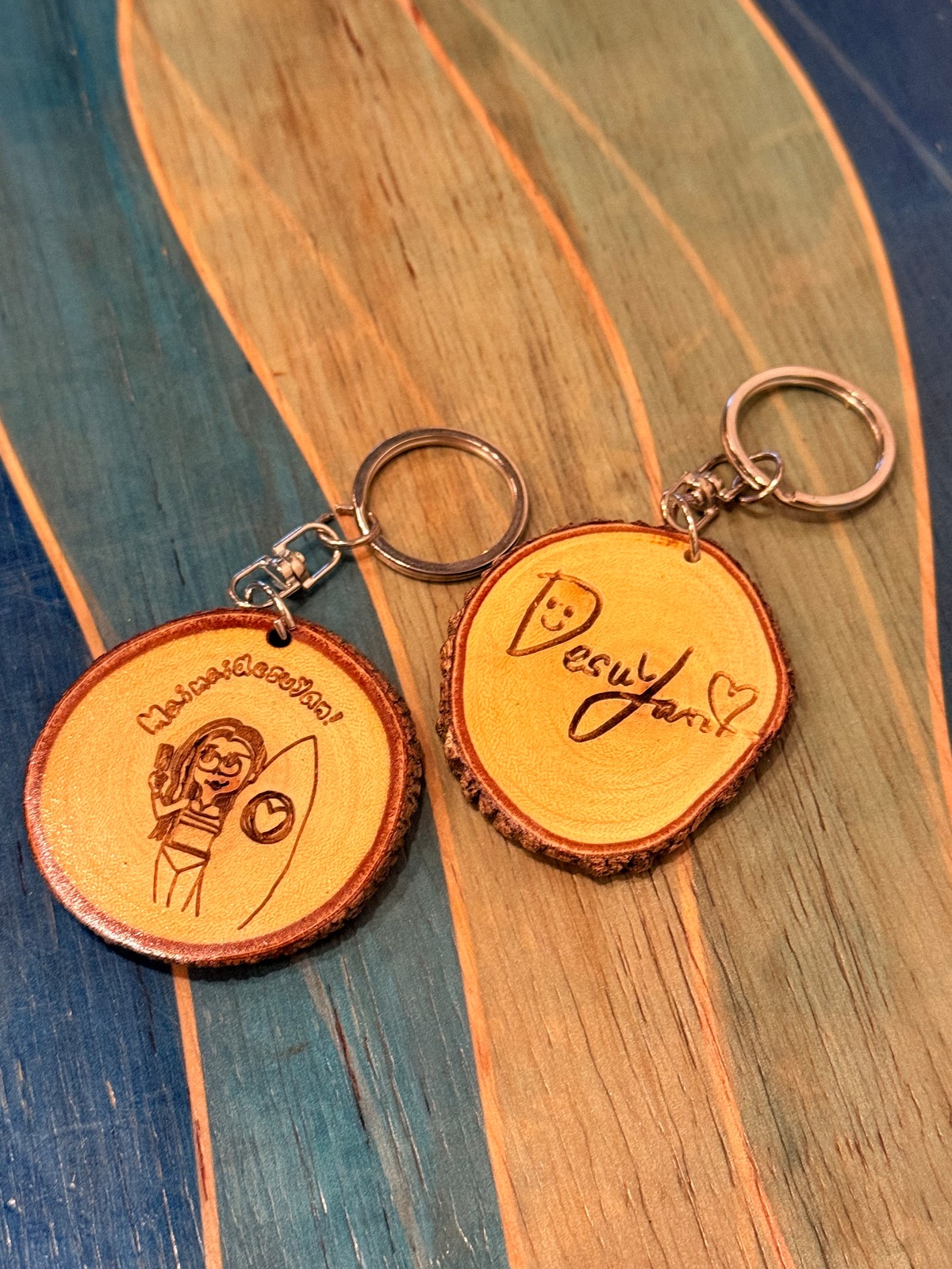 【BALI Forest Echo Keyring】maimai Design | mainmain