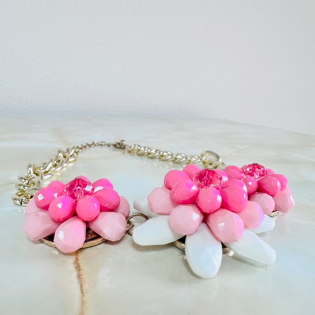 【808】フラワーネックレス | BELLA GENTE