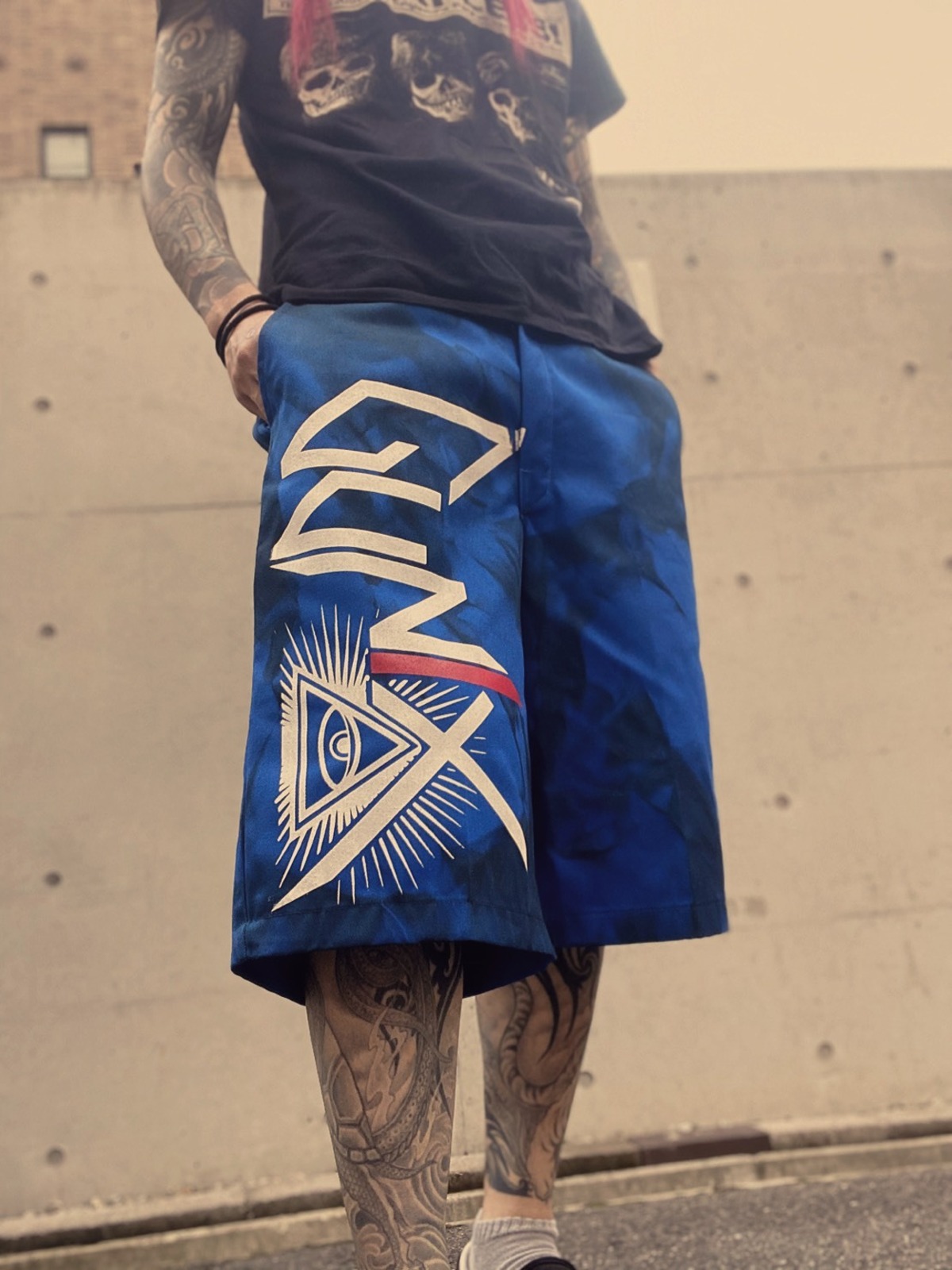 GUNIXタイダイ染めハーフパンツ | GUNIX ONLINE SHOP