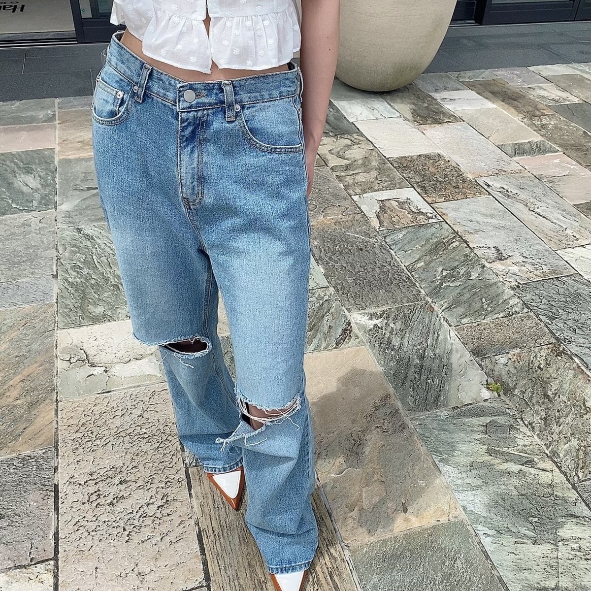 Bulletproof denim / Blue (6月上旬〜中旬頃発送予定) | moripon.