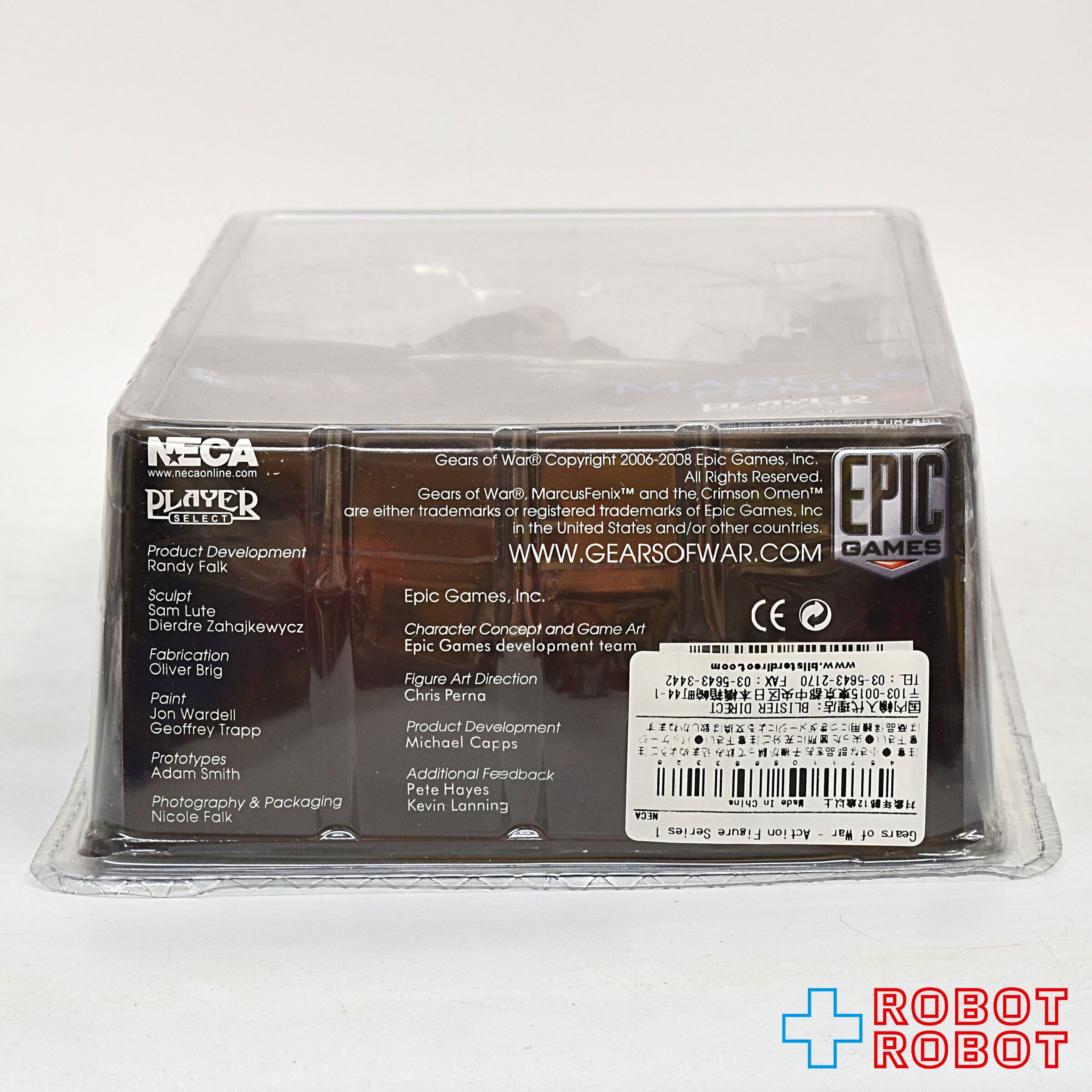 NECA ギアーズ・オブ・ウォー マーカス・フェニックス アクションフィギュア 未開封 | ROBOTROBOT