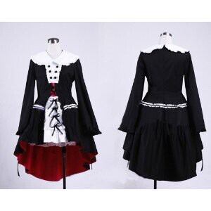 K071涼宮ハルヒの憂鬱 朝比奈みくる紫 メイド服・コスプレ衣装 cosplay