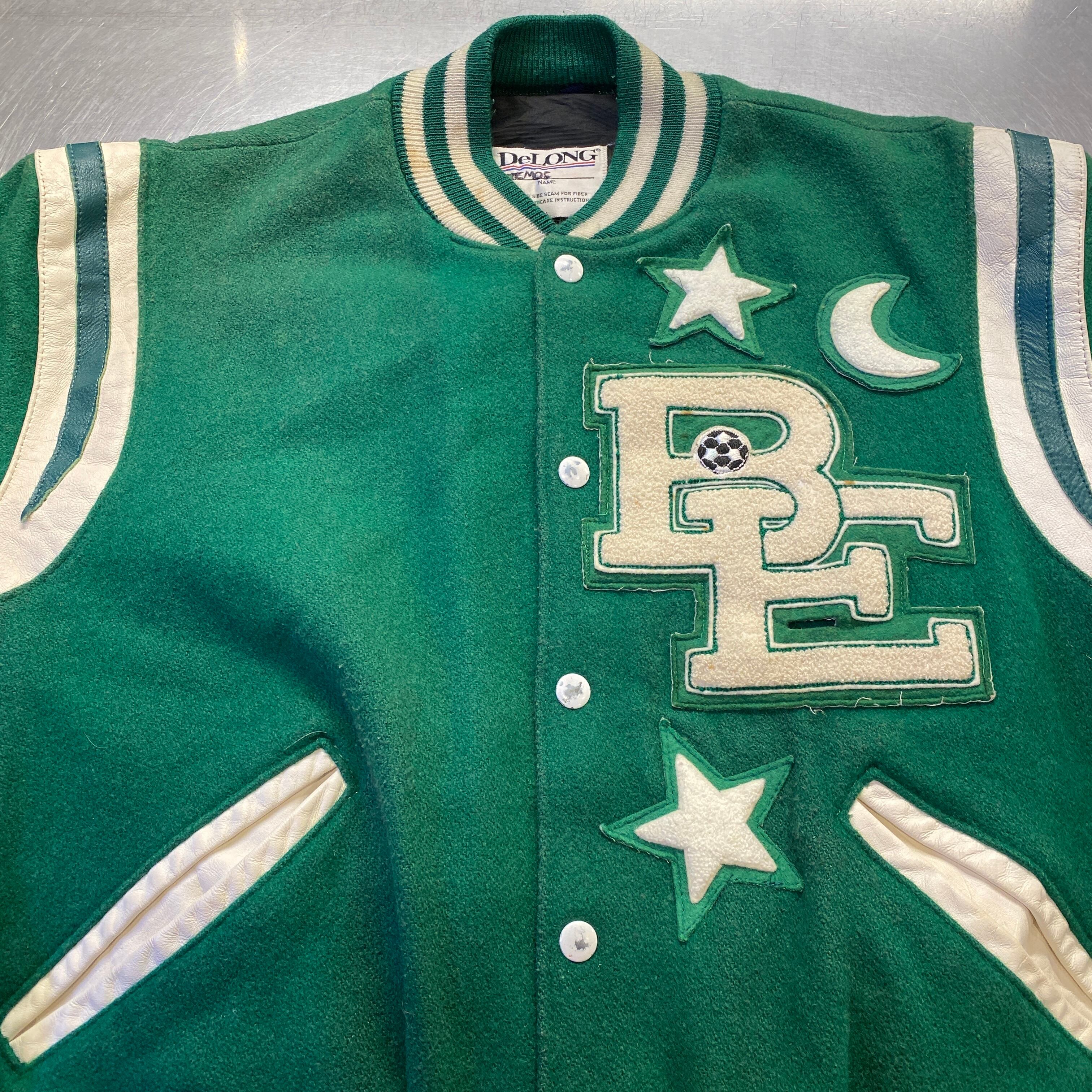 1980s DeLONG WOOL STADIUM JACKET | safarionline