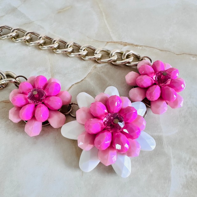 【808】フラワーネックレス | BELLA GENTE
