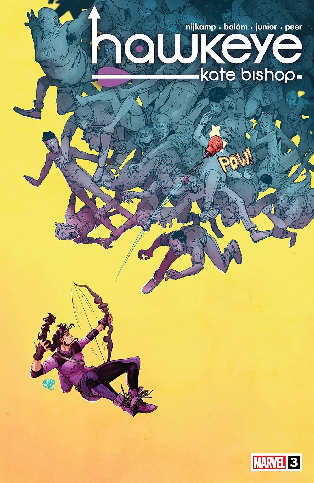HAWKEYE KATE BISHOP #3 (OF 5) COVER A JAHNOY LINDSAY | homecoming