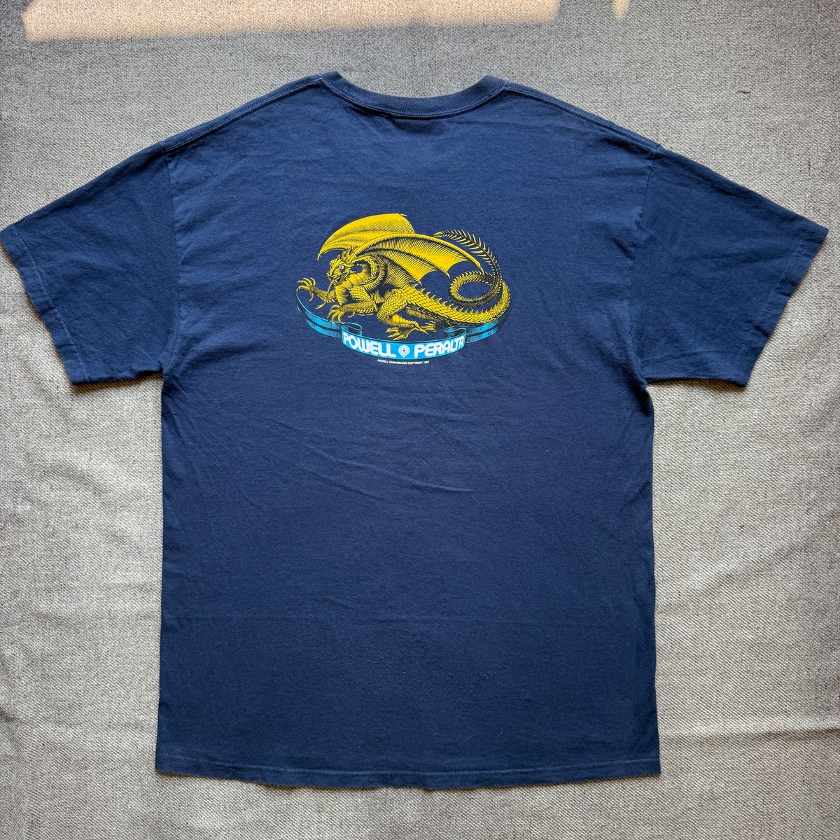 Mexico製 00s POWELL PERALTA printed tee made in mexico | SOMEHOW GOOD SHOP