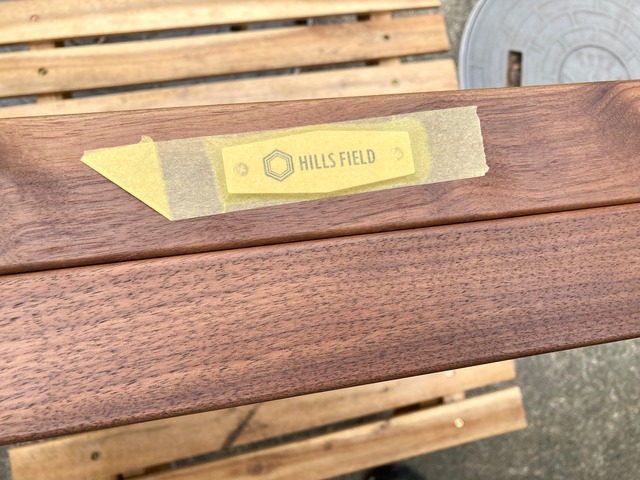 HILLS FIELD（ヒルズフィールド）俺のMOKKIN 折りたたみタイプ ウォールナット | Outdoor Reuse