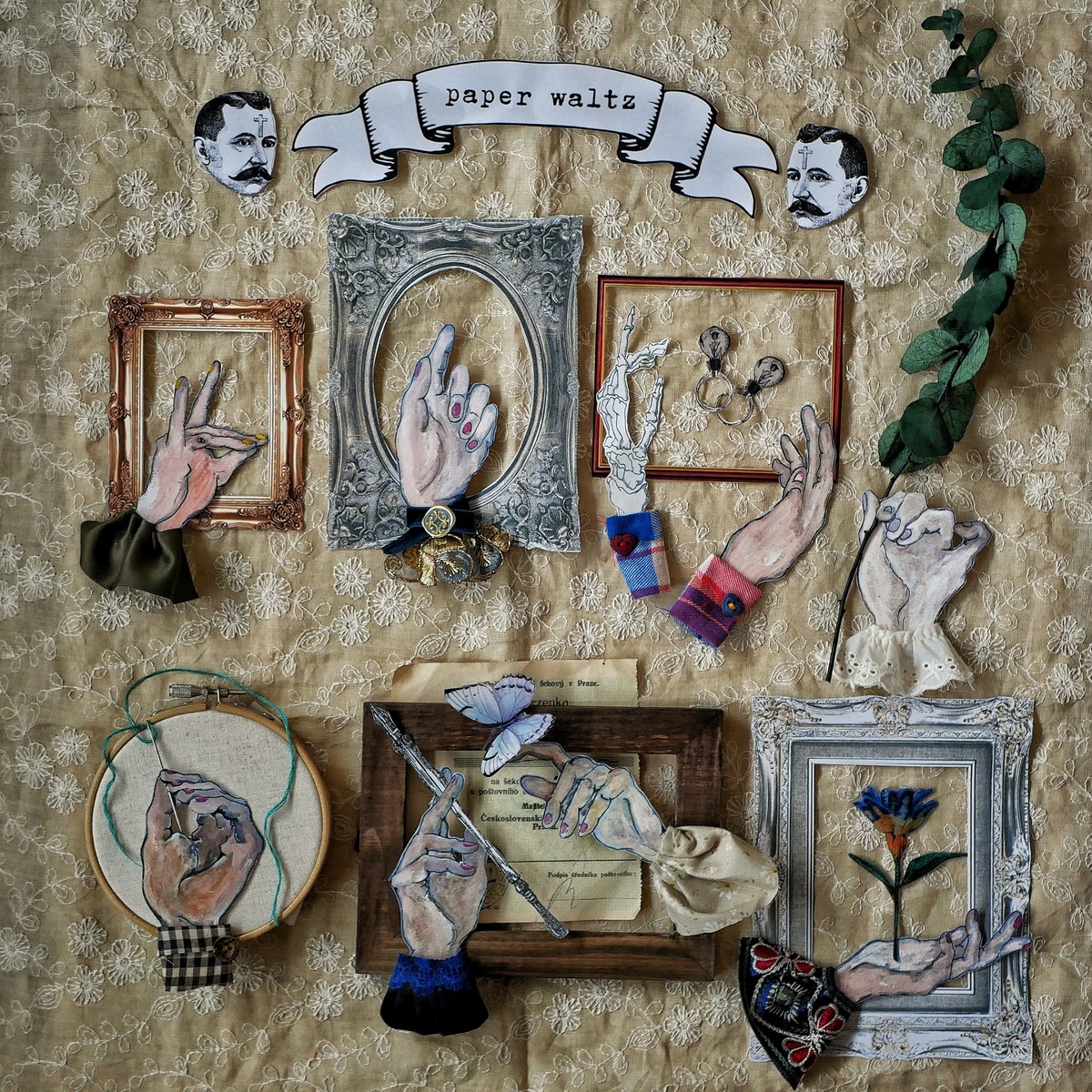 【コラージュ素材】hand collection(カットタイプ) | paper waltz