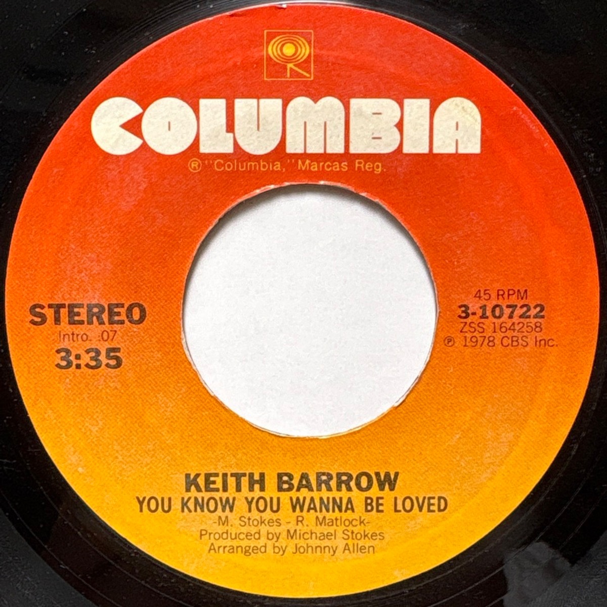 Keith Barrow / You Know You Wanna Be Loved | So Tough Records