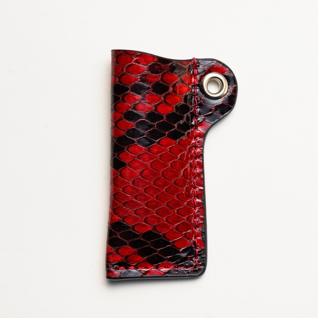 ring lighter case "python" | APOLLON LEATHER