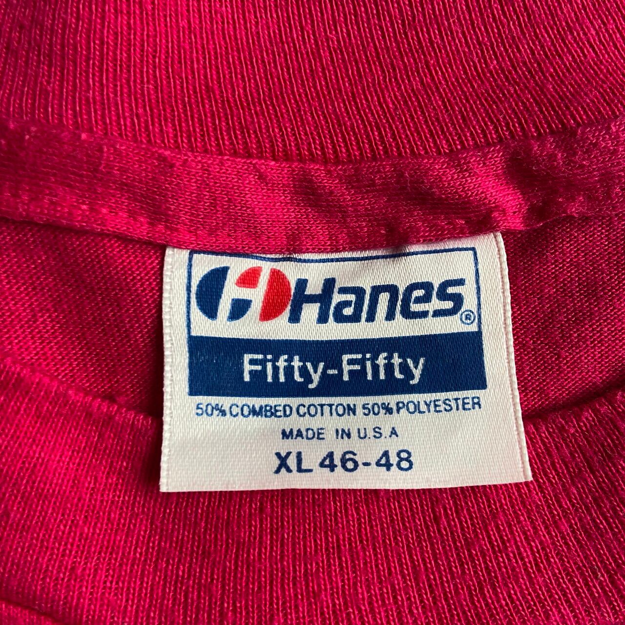 80年代 TOUCHE ROSS 企業ロゴ プリントTシャツ ヴィンテージ メンズXL 古着 80s ヴィンテージ ビンテージ ピンク【T ...