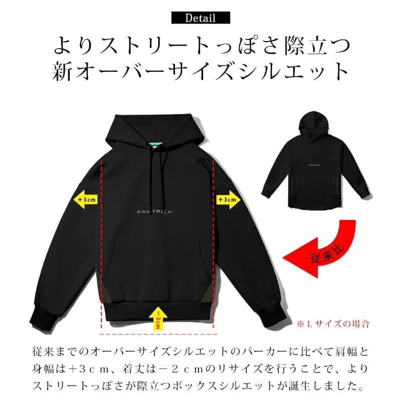 ARMYRICH アーミーリッチ ナイロン切替ボンディングオーバー ARMYRICH アーミーリッチ ナイロン切替ボンディングオーバー