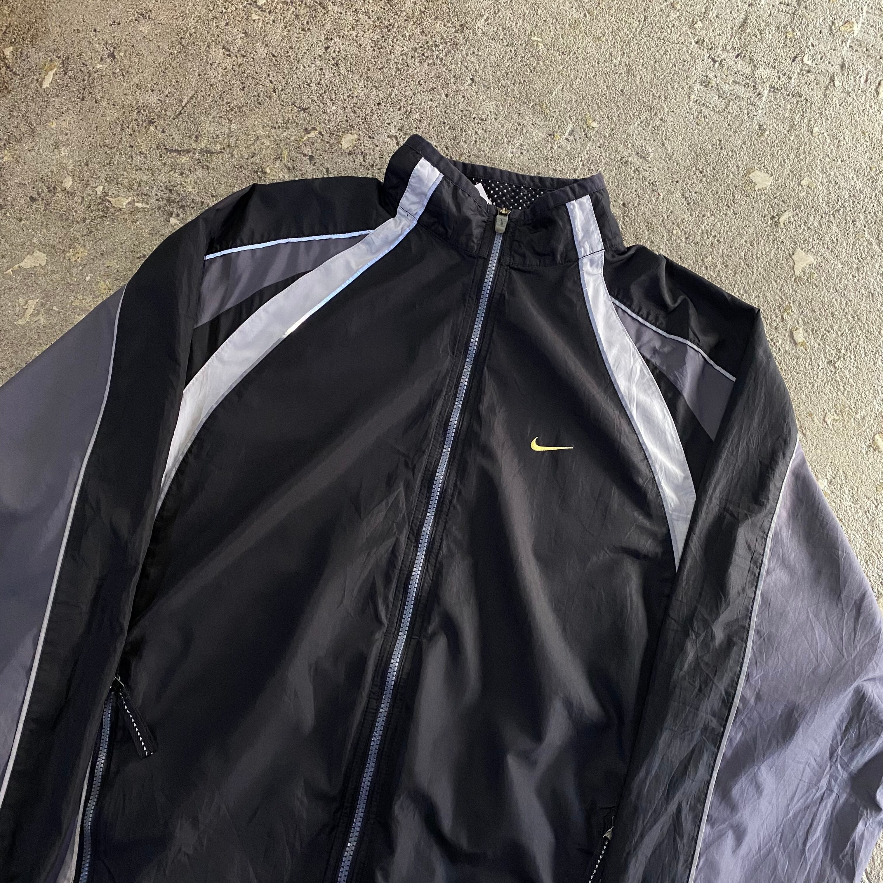 00s NIKE "reflector" double zip nylon jacket【仙台店】 | What’z up