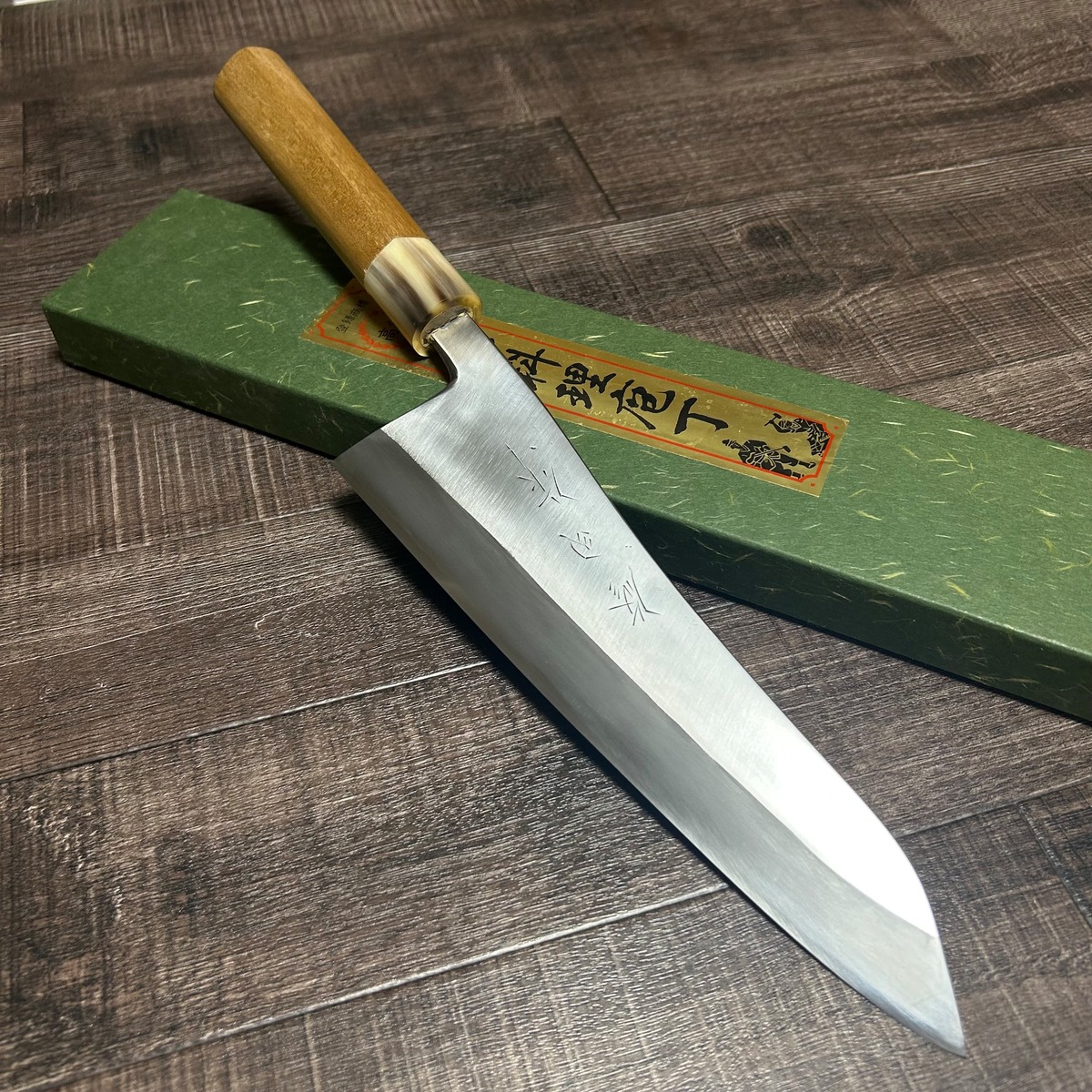 Used refurbished knife! Single bevel Japanese Gyuto 240mm forged by ...