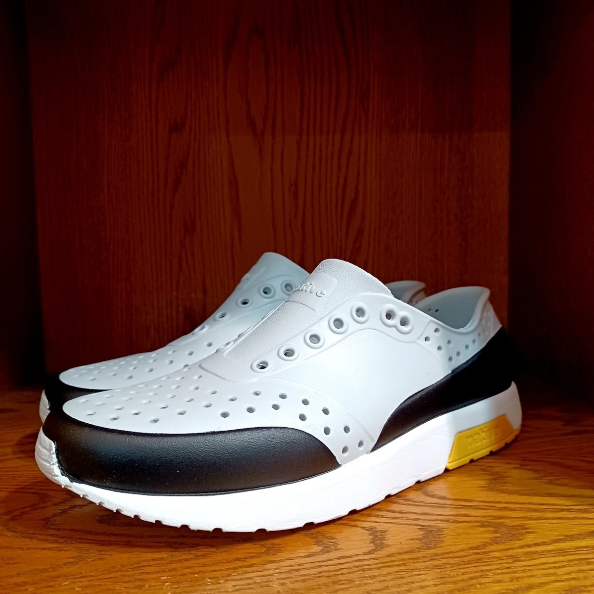 native shoes Lennox Wanderfoam™ / HYAMS GREY / SHELL WHITE / JIFFY POLLEN | BBG MEN’S SELECTION