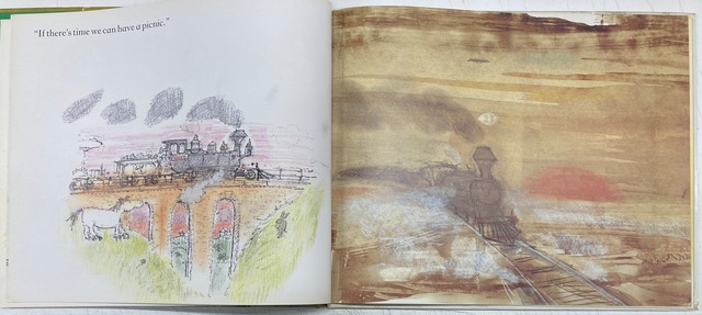 JOHN BURNINGHAM Oi! Get Off Our Train カバーなし 1989年 初版 32 Bedford Square ...