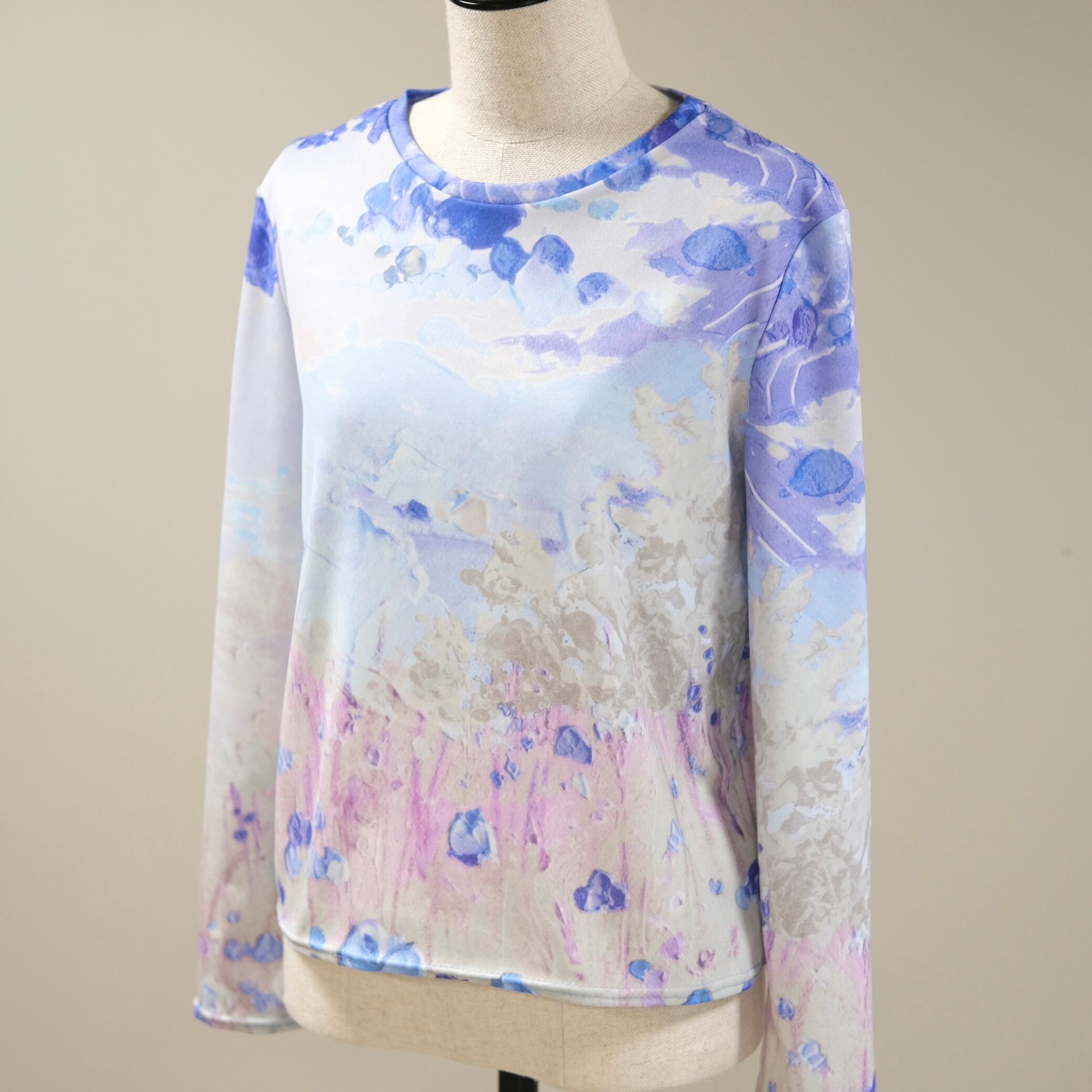 Flower tops Blue | HARURU SASAKI