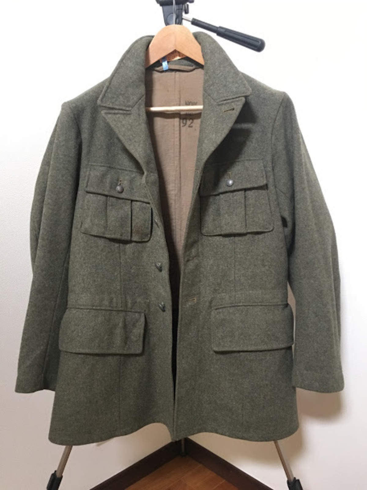 【Vintage military】M39 Swedish army 40's wool uniform jacket | YACOZEN ...