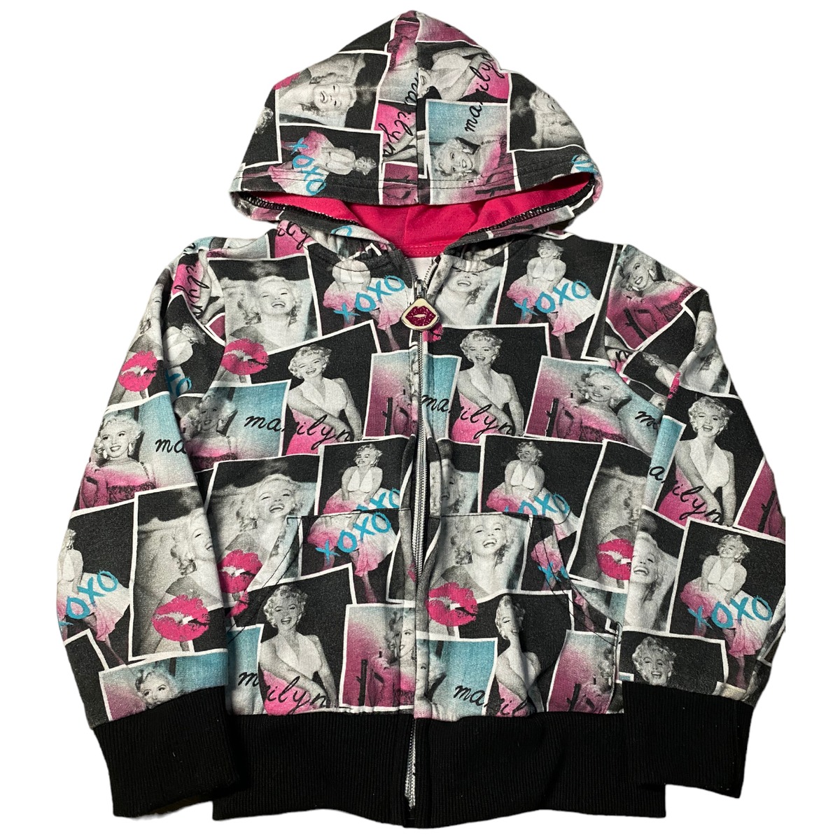 Regular マリリンモンロー ジップアップフーディー 4T 100-110cm #810 | TRRend