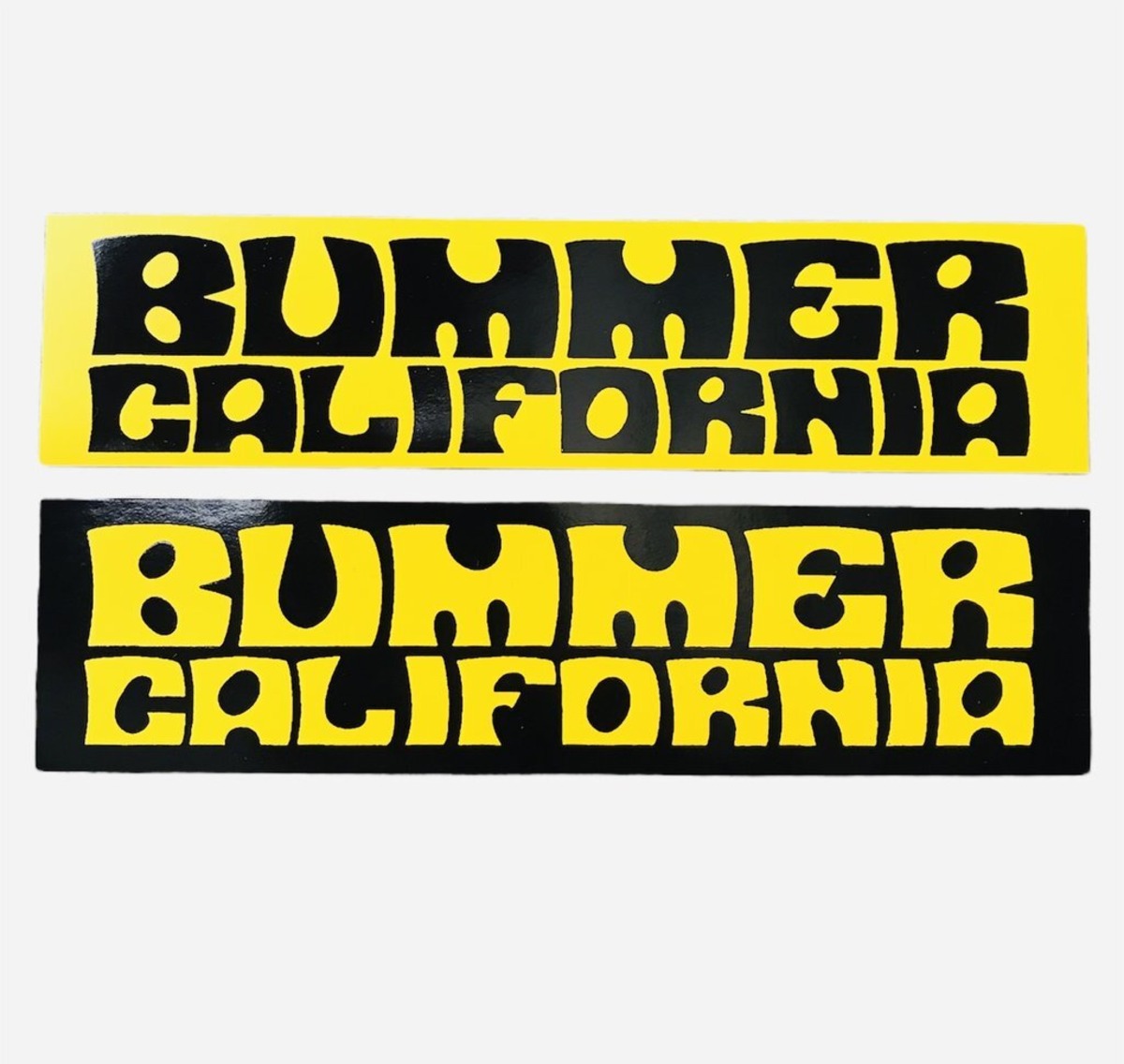 Bummer California - SPACEMEN STICKER PACK, Black&Yellow | CYCLE TRASH