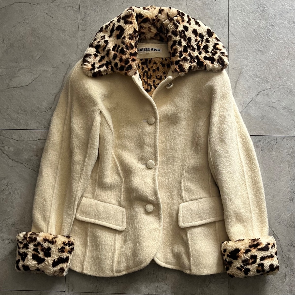 "JUNKO SHIMADA"leopard design jacket | GRIM