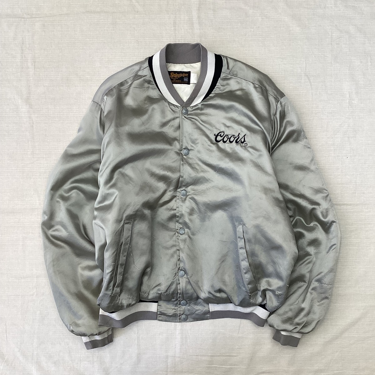 USA製 80’s swingster ナイロンスタジャン ナイロンジャケット 古着 fc-962 | 古着屋fuzz city