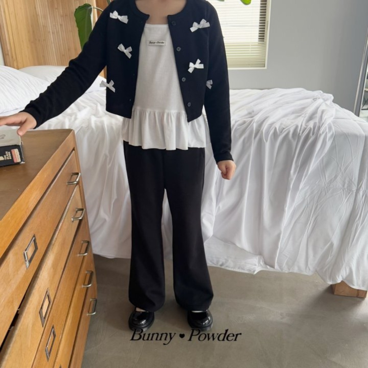 ロロカーディガン JS,JM,JL / bunny powder | lilikids