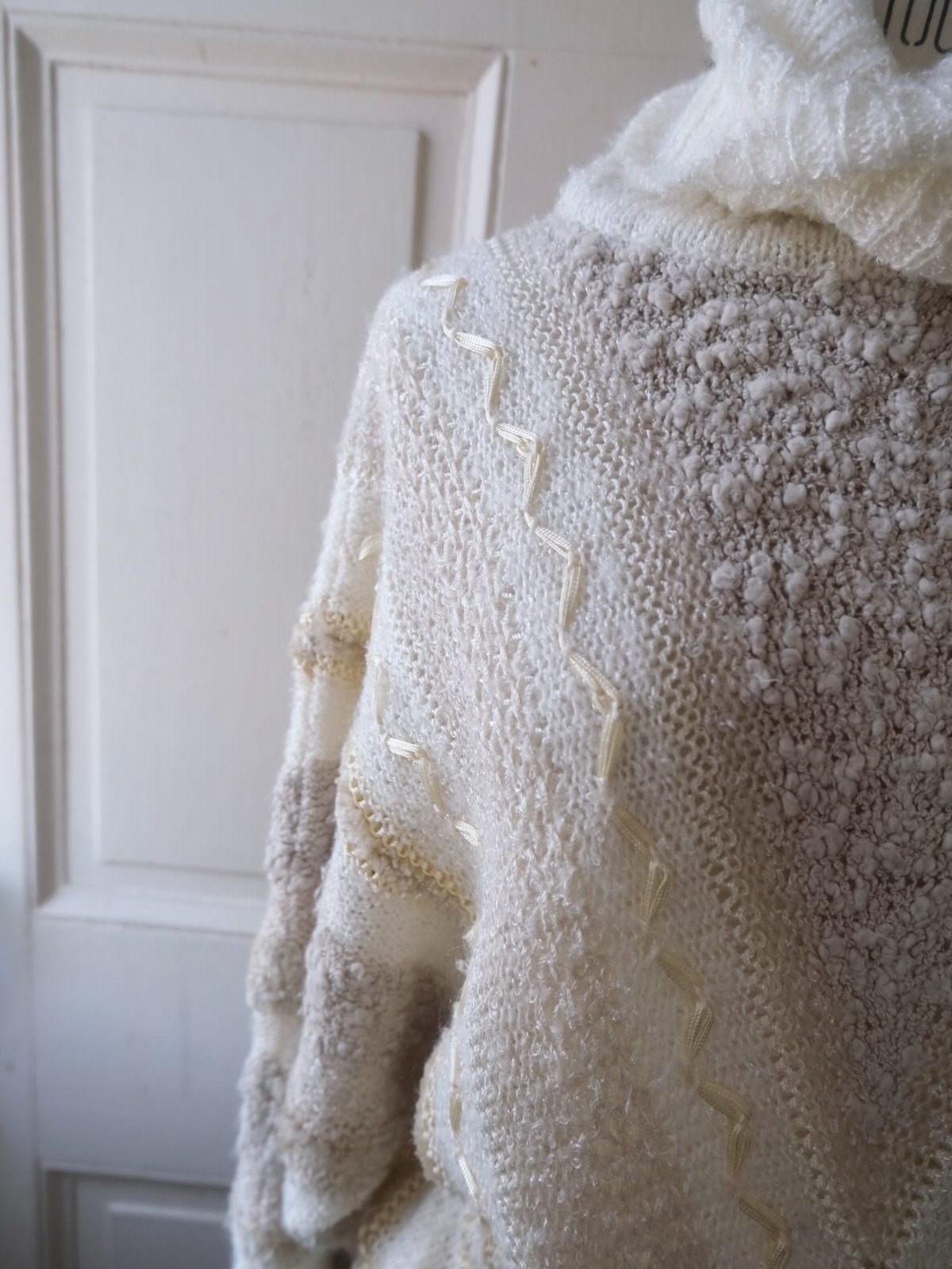 vintage mixyarn turtle knit | hug.vintage