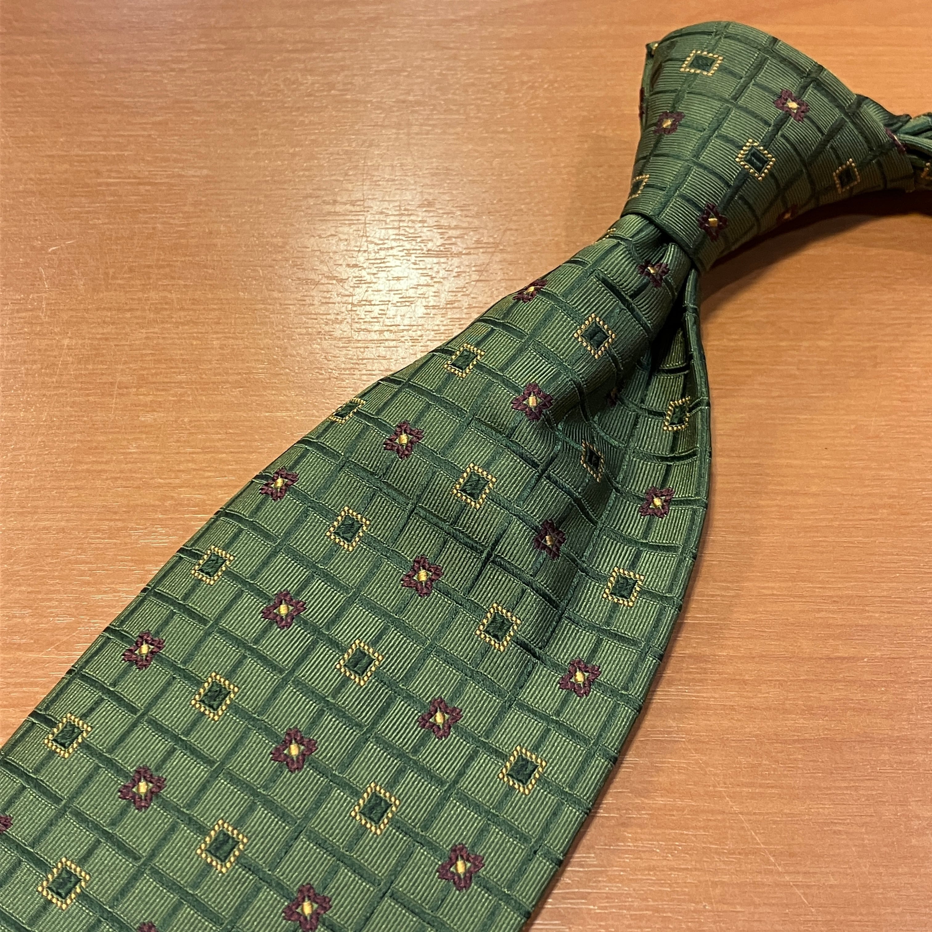 Franco Minucci SILK 小紋柄 JACQUARD TIE | safarionline