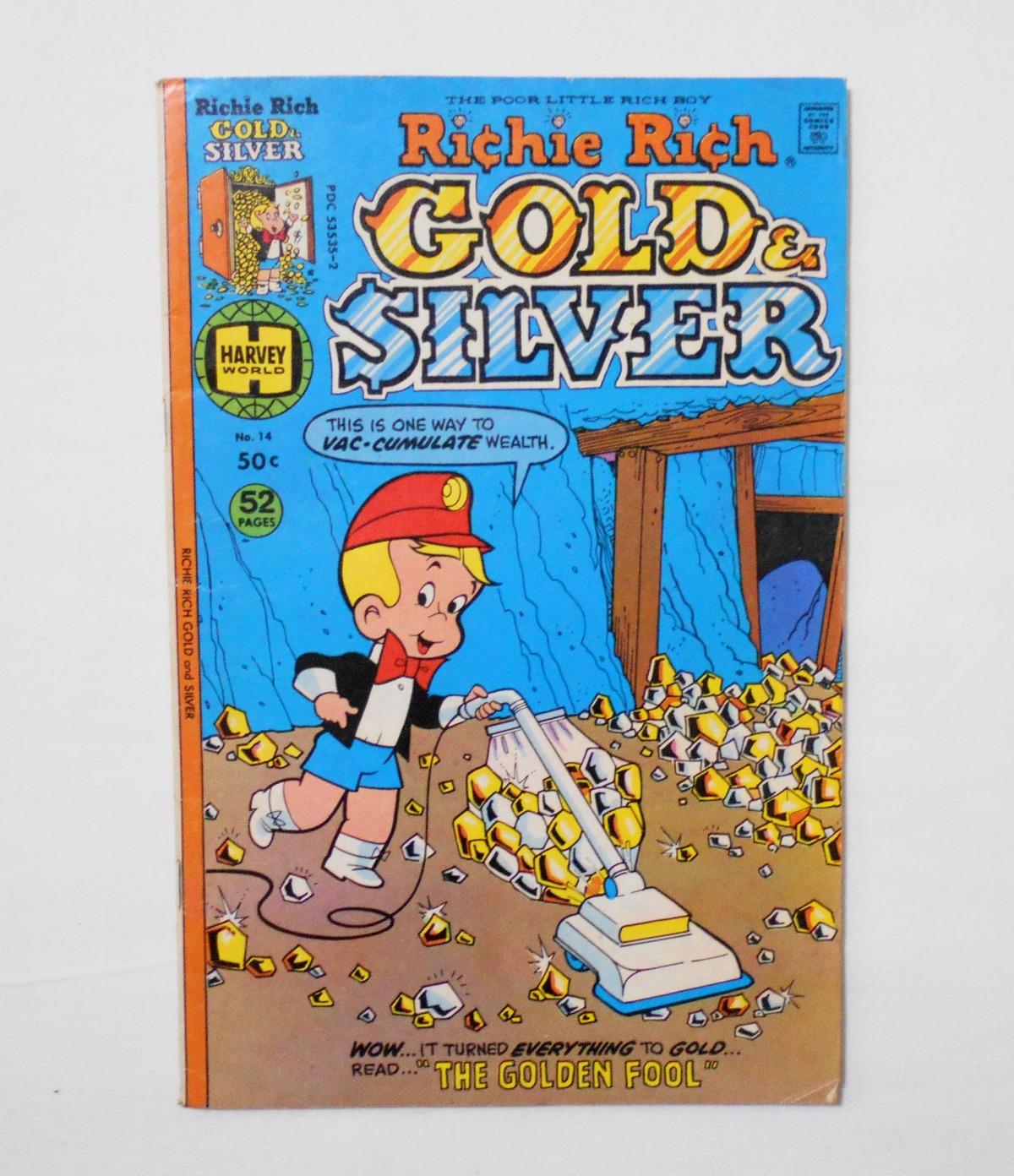 【リッチーリッチ RICHIE RICH GOLD AND SILVER】 #14 HARVEY COMICS ＜1977年＞ アメコミ ...