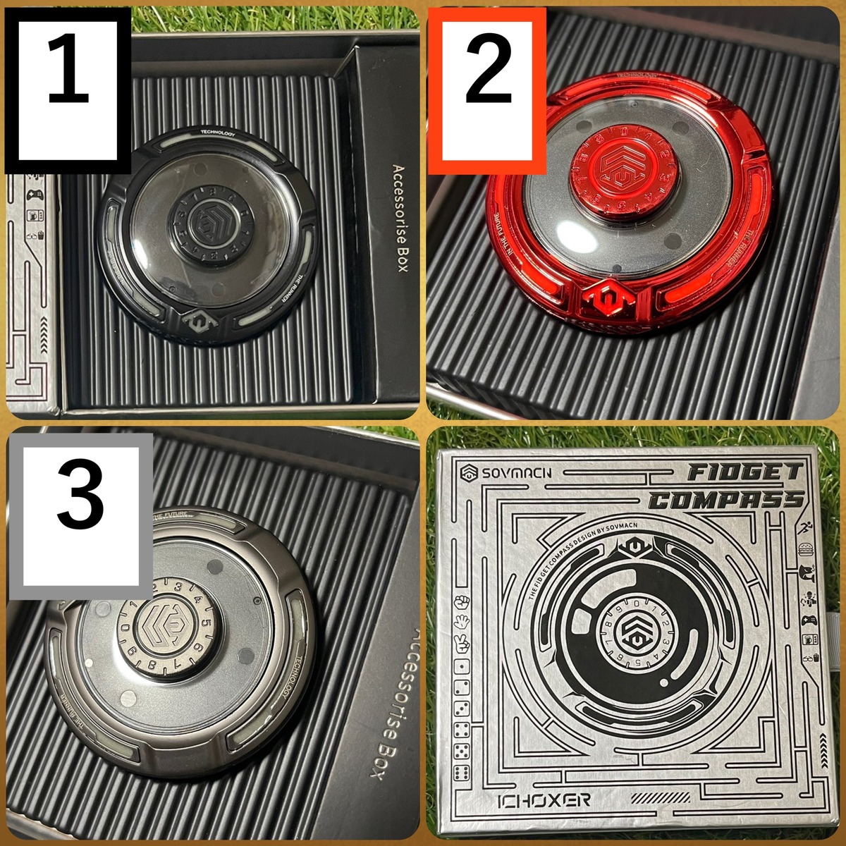 ☆ICHOXER Decision Spinner☆FIDGET COMPASS☆ | Fidget Garden（ハンドスピナーとスクイーズ専門店）