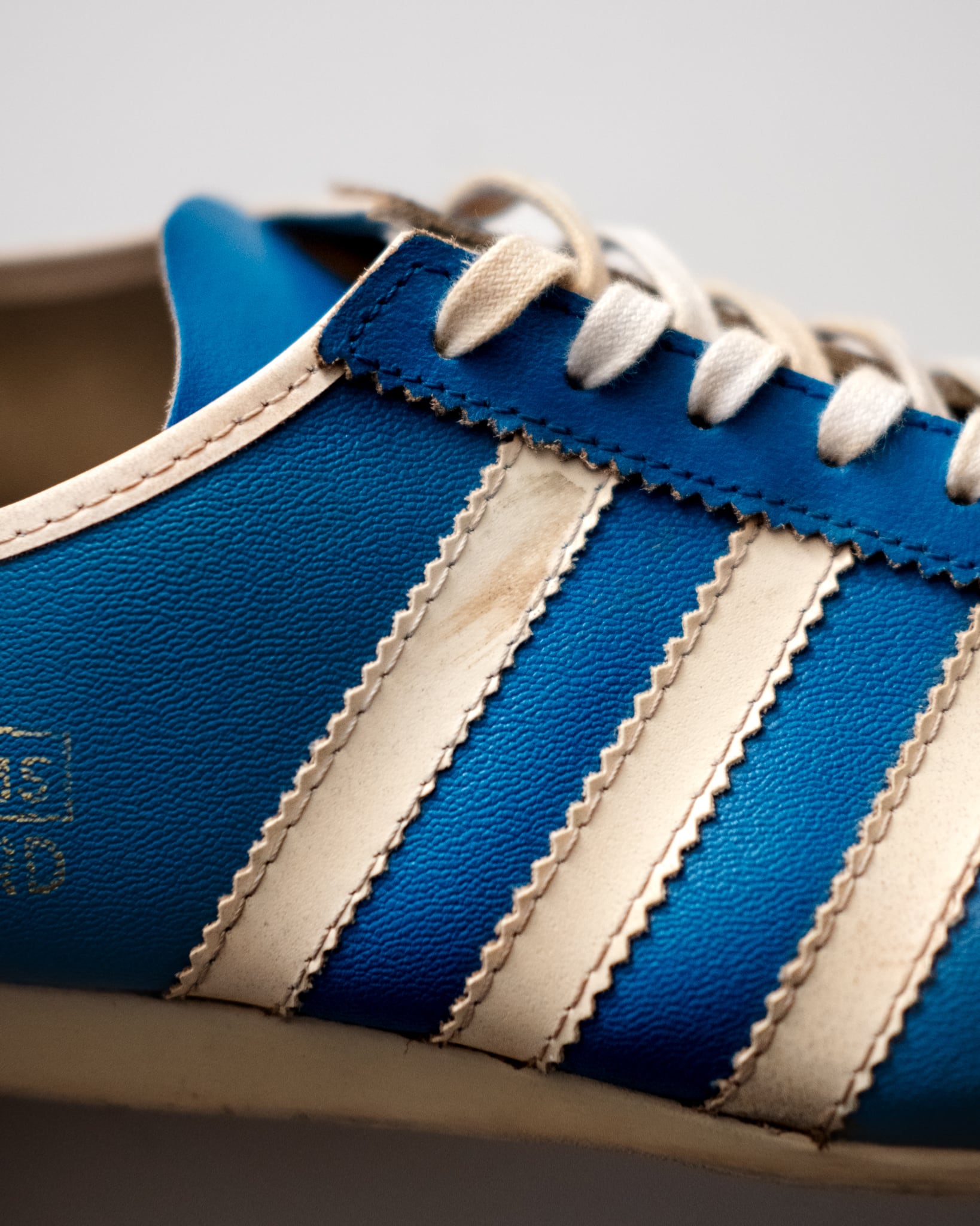 [70's] "adidas" REKORD Leather Training Shoes (Made in Roumania ...