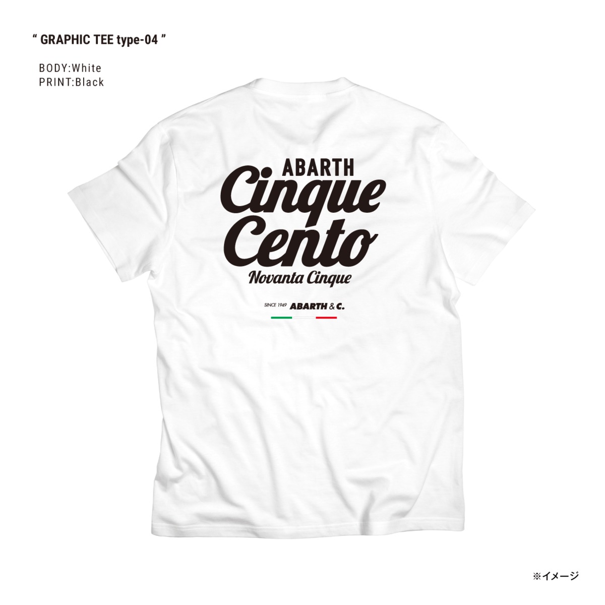 GRAPHIC TEE type-04 | ABA312141