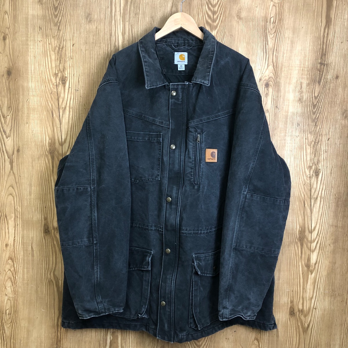 ビッグサイズ 2XL Carhartt RANCHER COAT カーハート ランチャーコート ダック地 カバーオール キルティングライナー ...