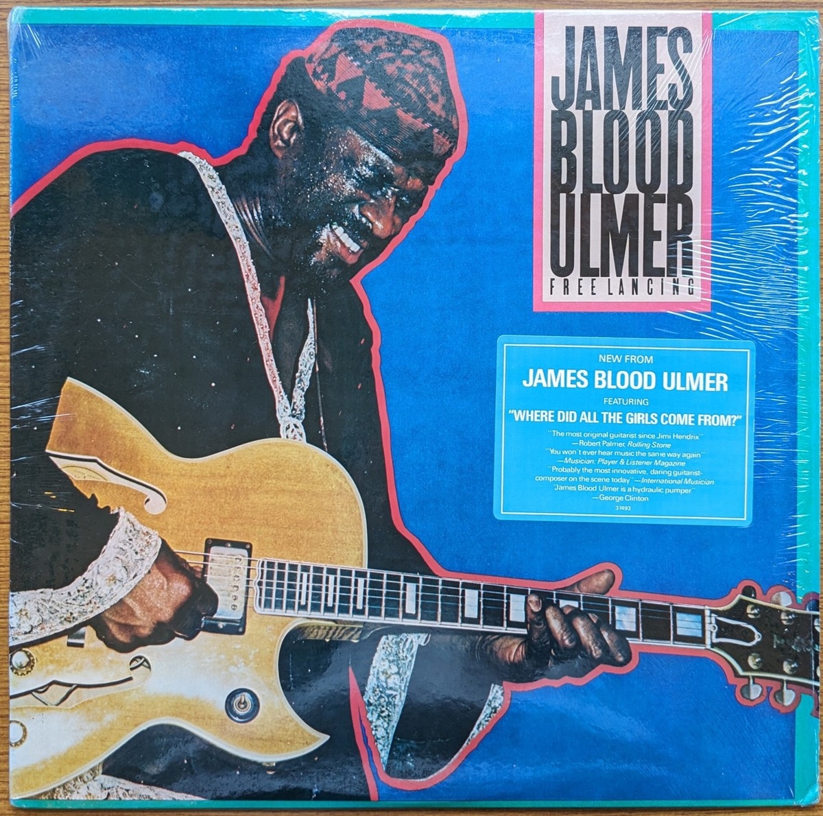James Blood Ulmer「Free Lancing」：LPレコード | 音とこだま