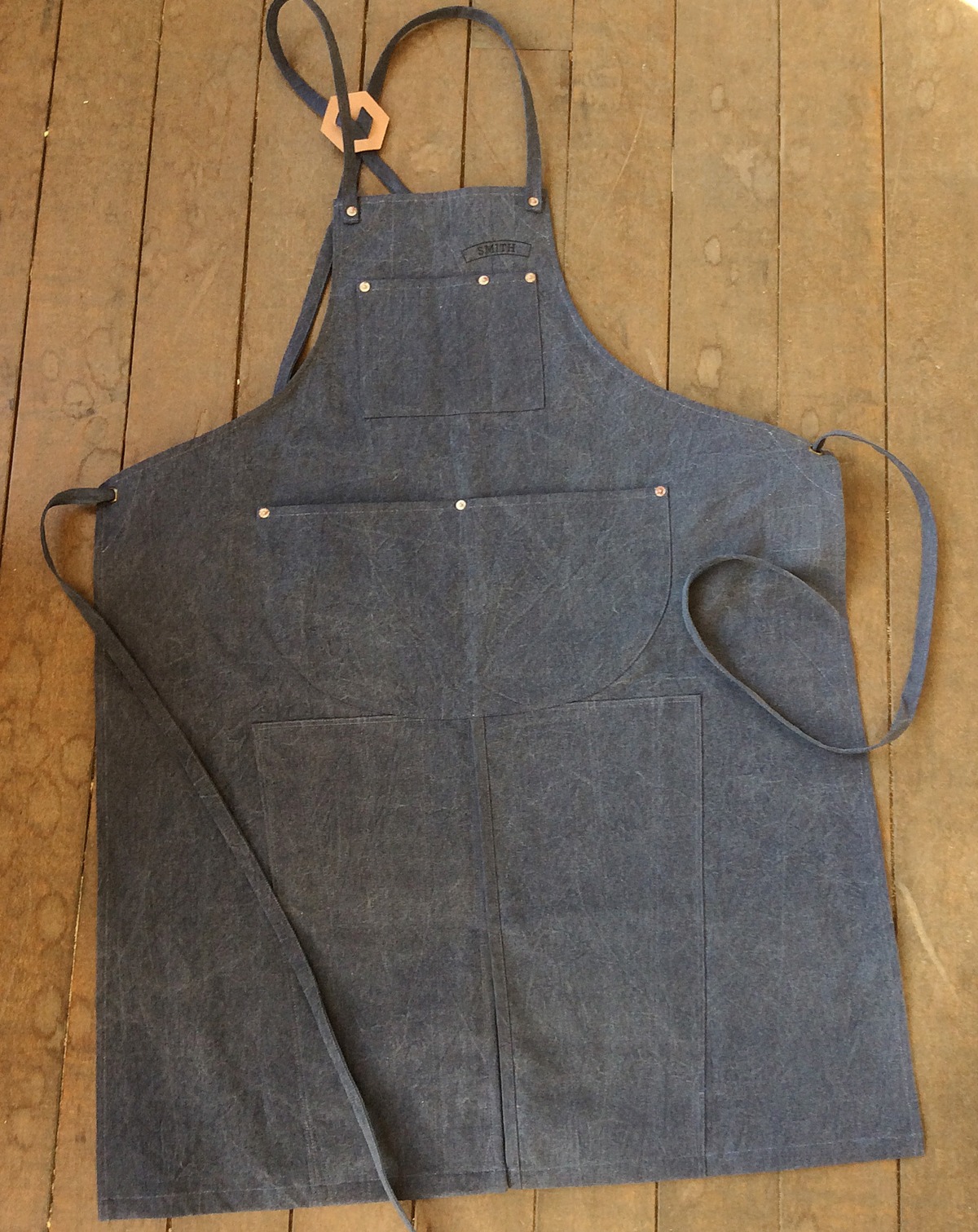 Smith Apron [Vintage Navy] | jockric