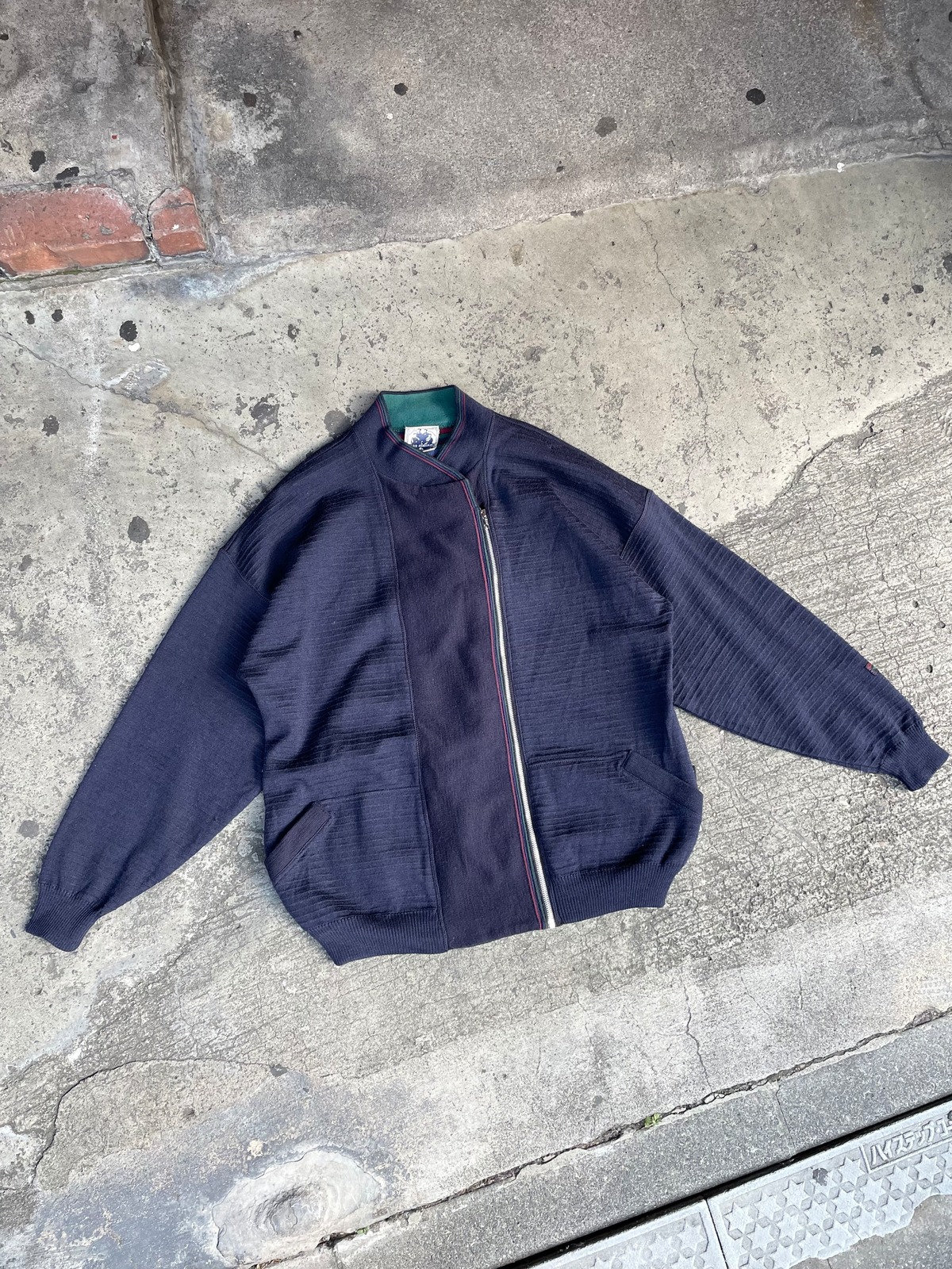 1990s made in denmark knit blouson | PARA select&vintage