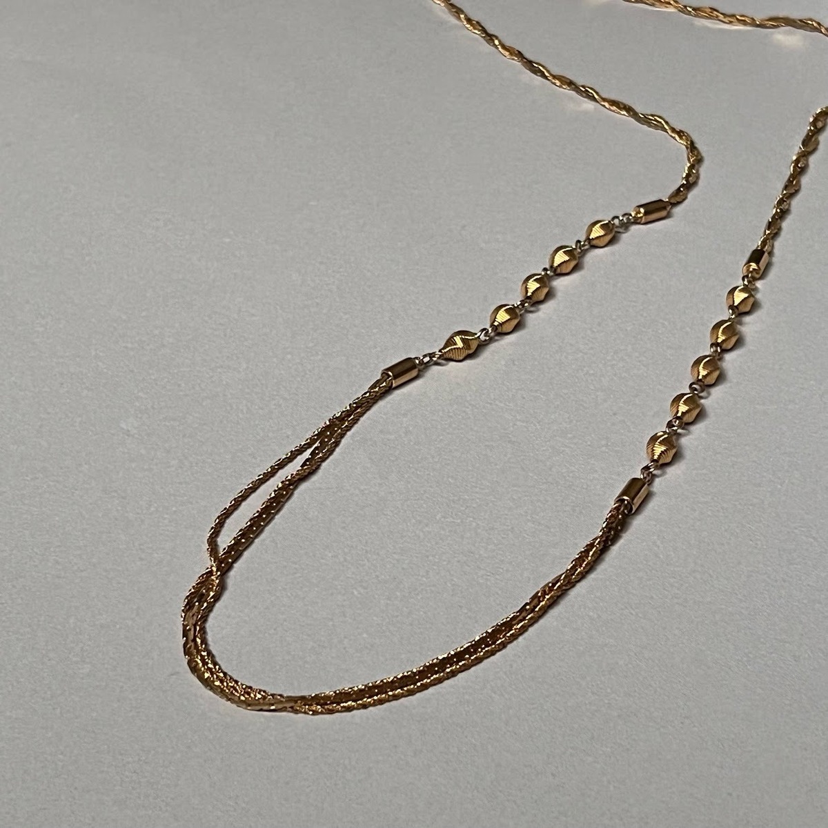 ロング チェーン ネックレス 《N-0188》 | ModernLoop ユーズドアクセサリー専門店