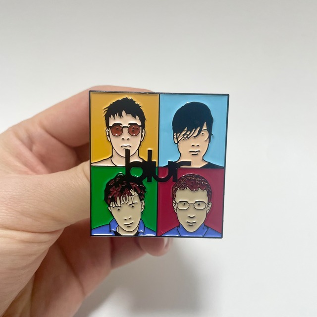 blur ピンバッジ ブラー Pins ロック イギリス雑貨 | BF MERCH’S