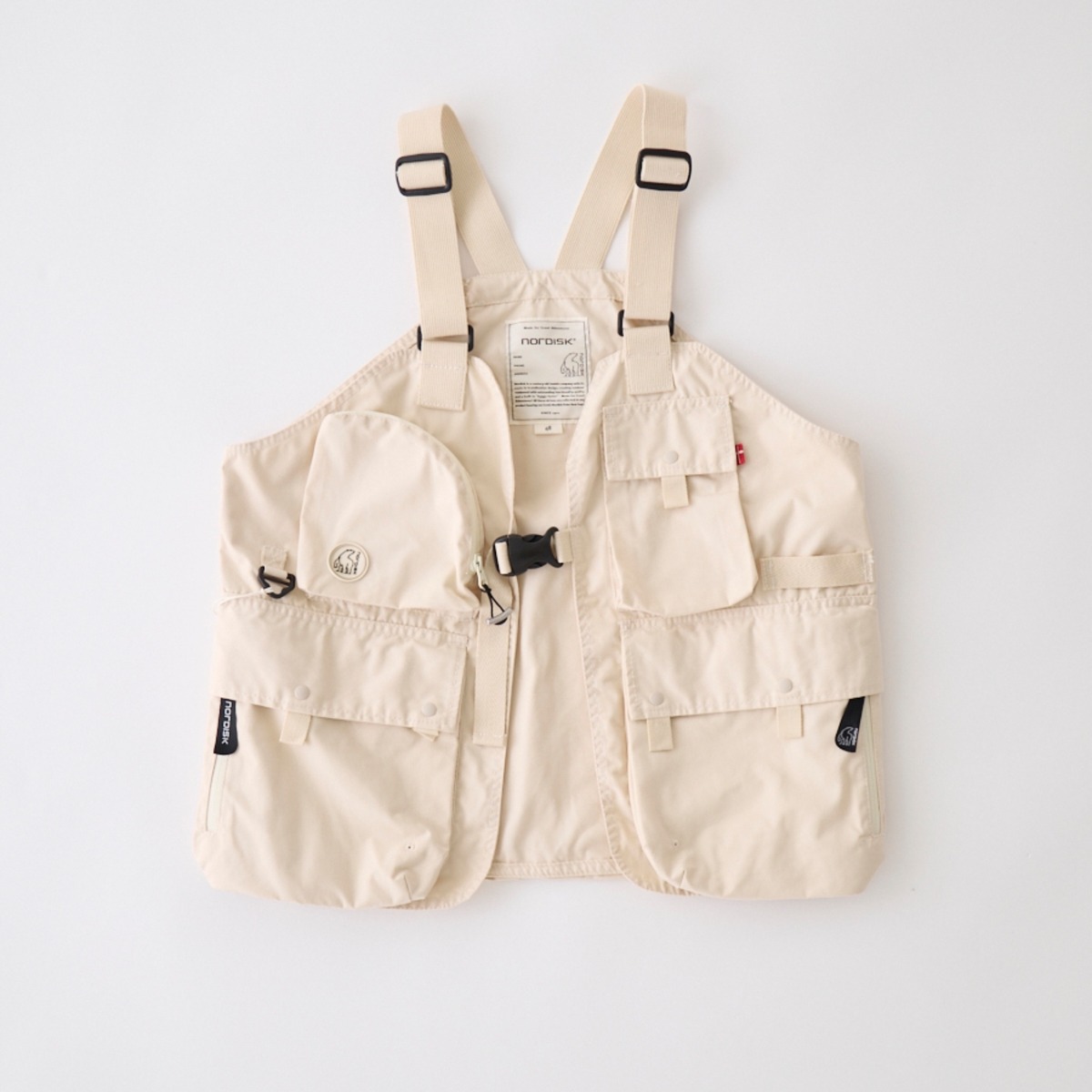 Nordisk TECHNICAL COTTON CAMP VEST (NATURAL) | HEIGHTS Online Store