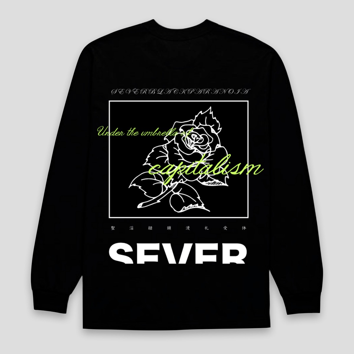 -妖花- BLACK LONG SLEEVE | BETHLEHEM clothing