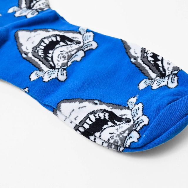 Jaws crew socks ジョーズ クルーソックス | socksteady | ポップでカラフルな靴下の通販