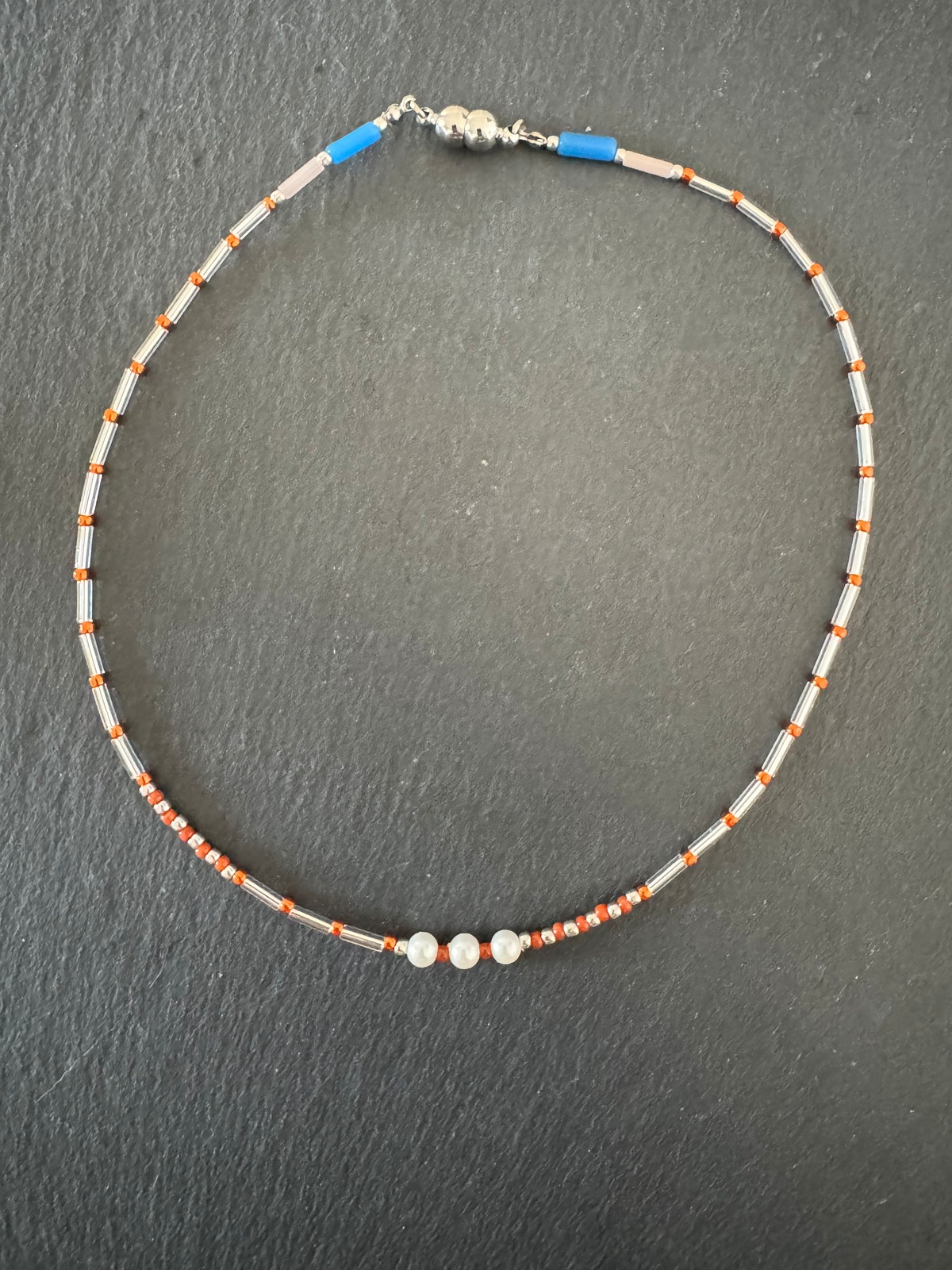 Vintage pearl choker 1 | chonchonhi