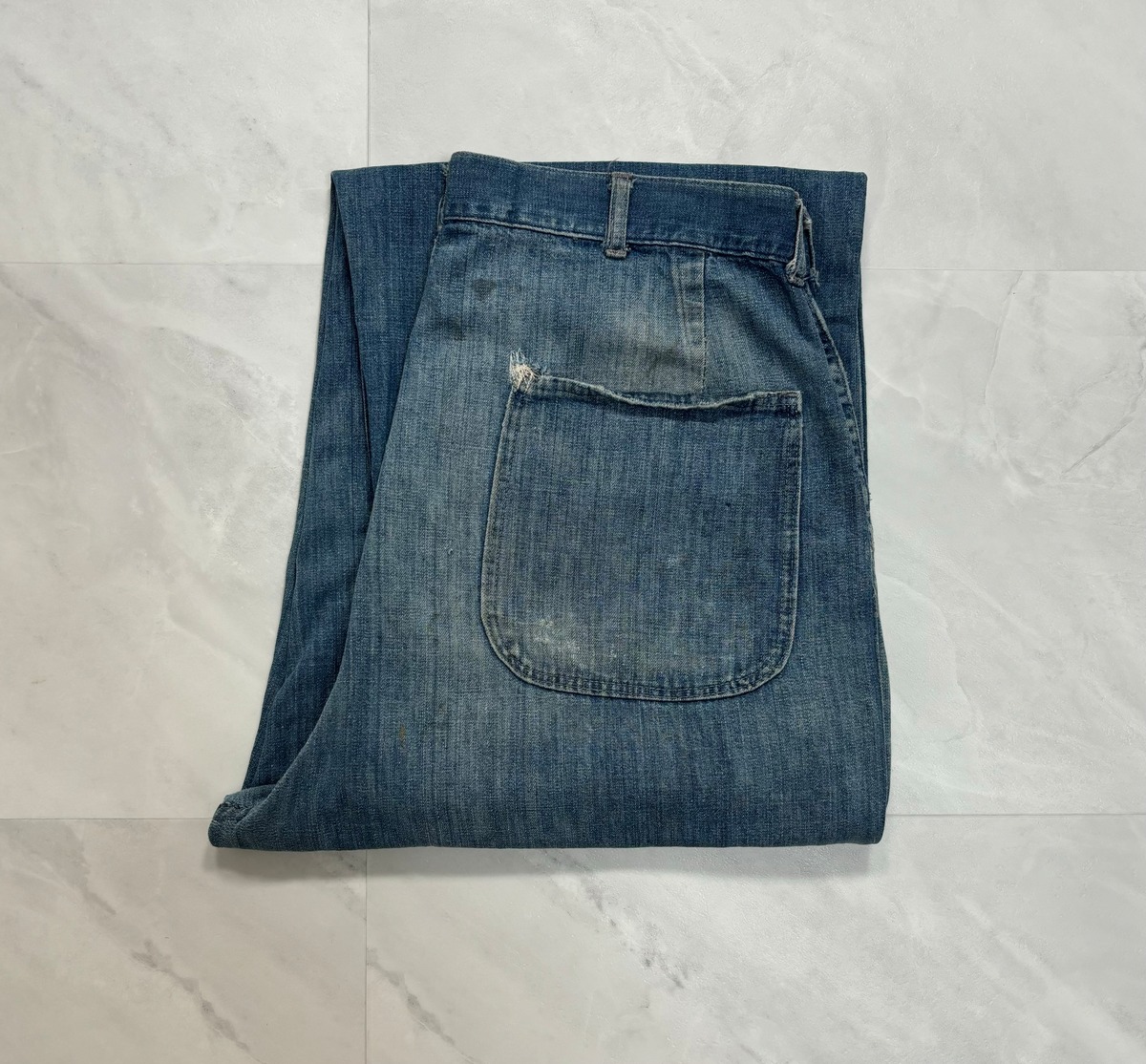 40s WW2 US.NAVY DENIM TROUSER | Yipp