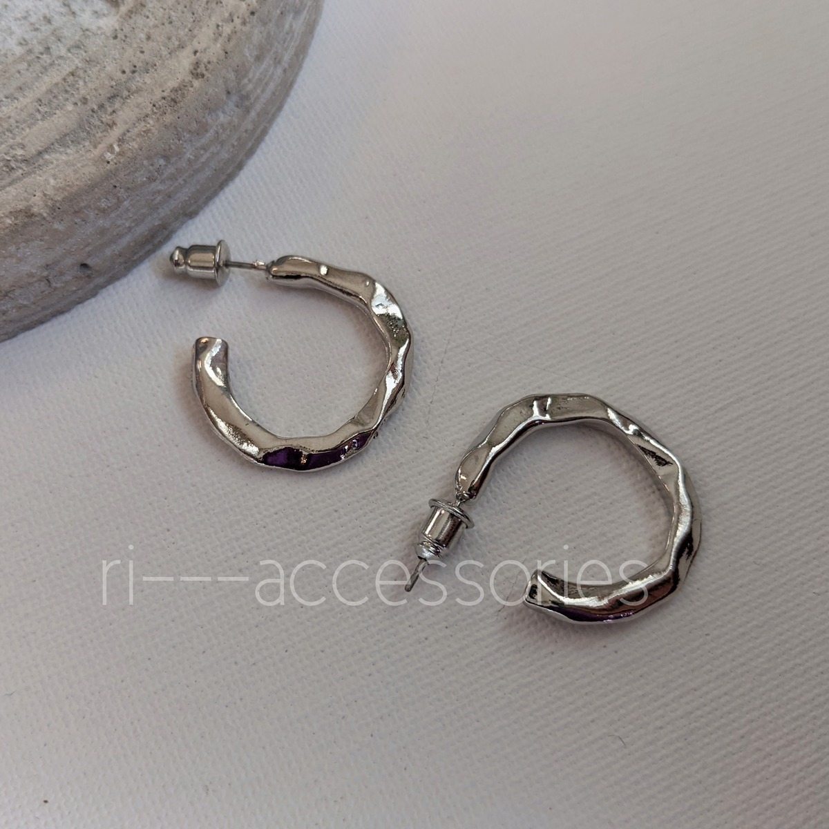 hummer hoop pierce/silver | ri---accessories