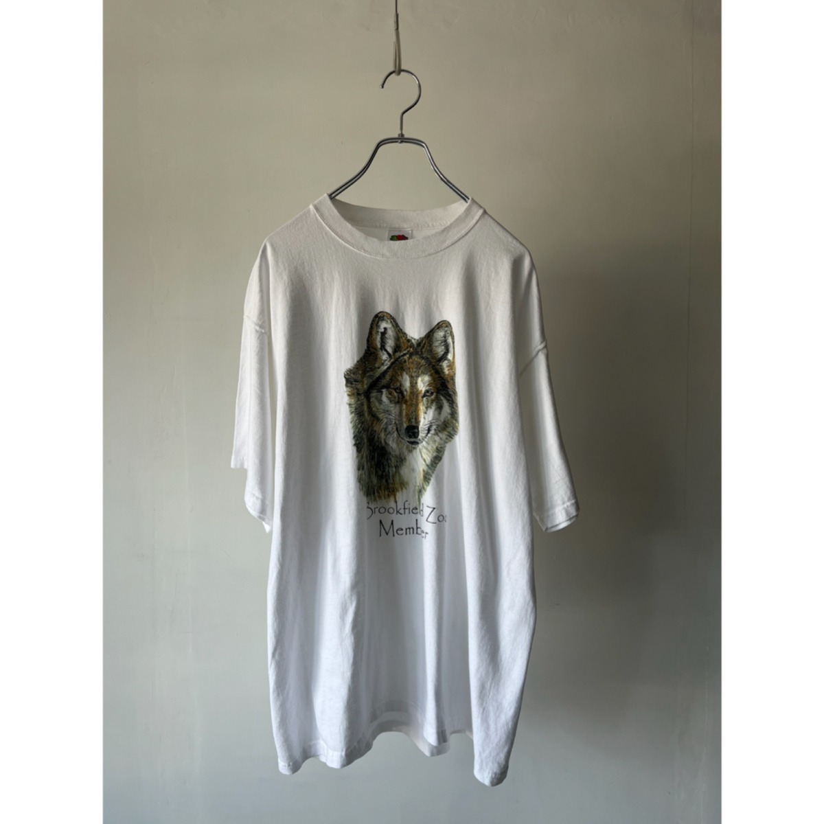 00's wolf print T-shirt | ROOT online