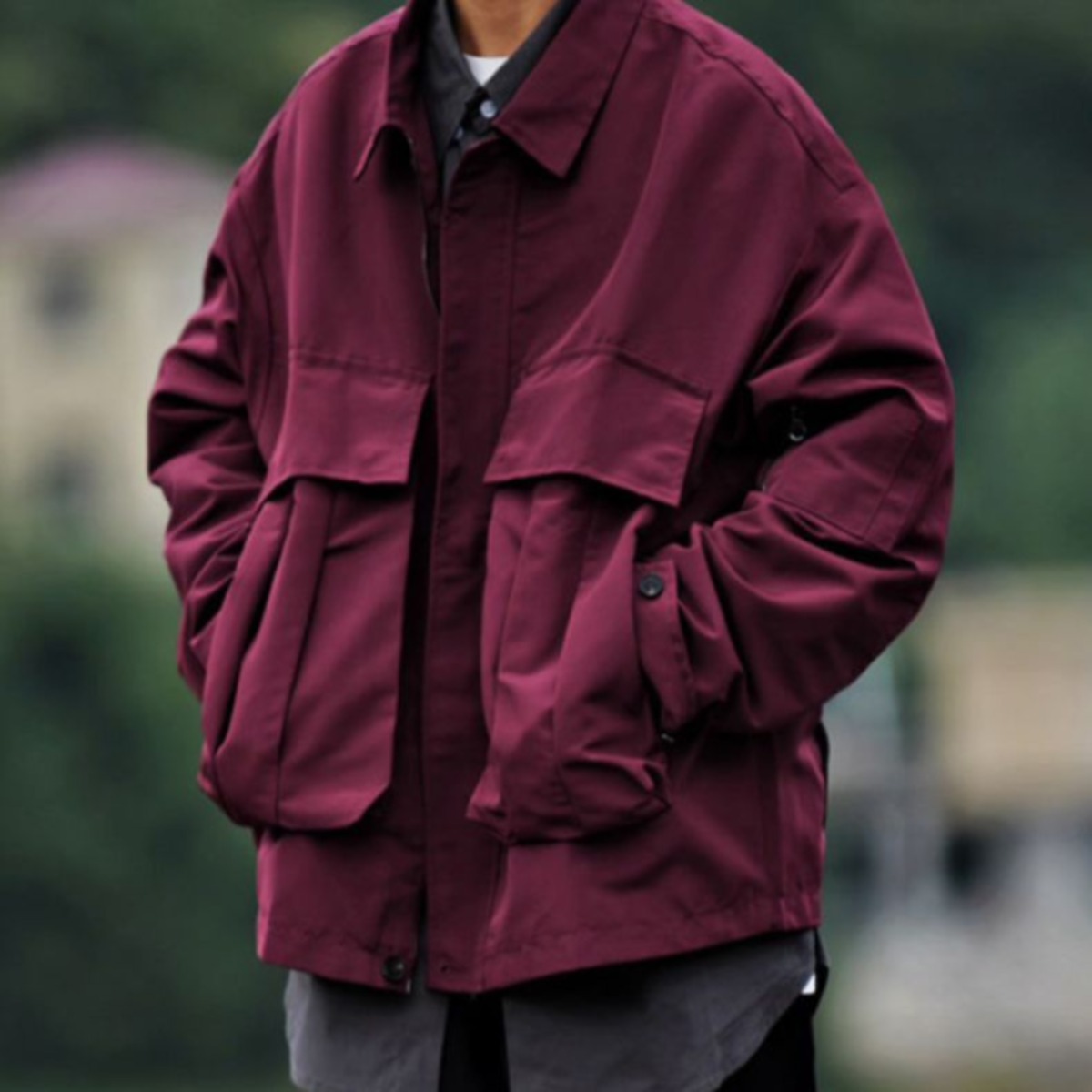 Extra Long Cargo Jacket [1199] | Japan Outdoor Living
