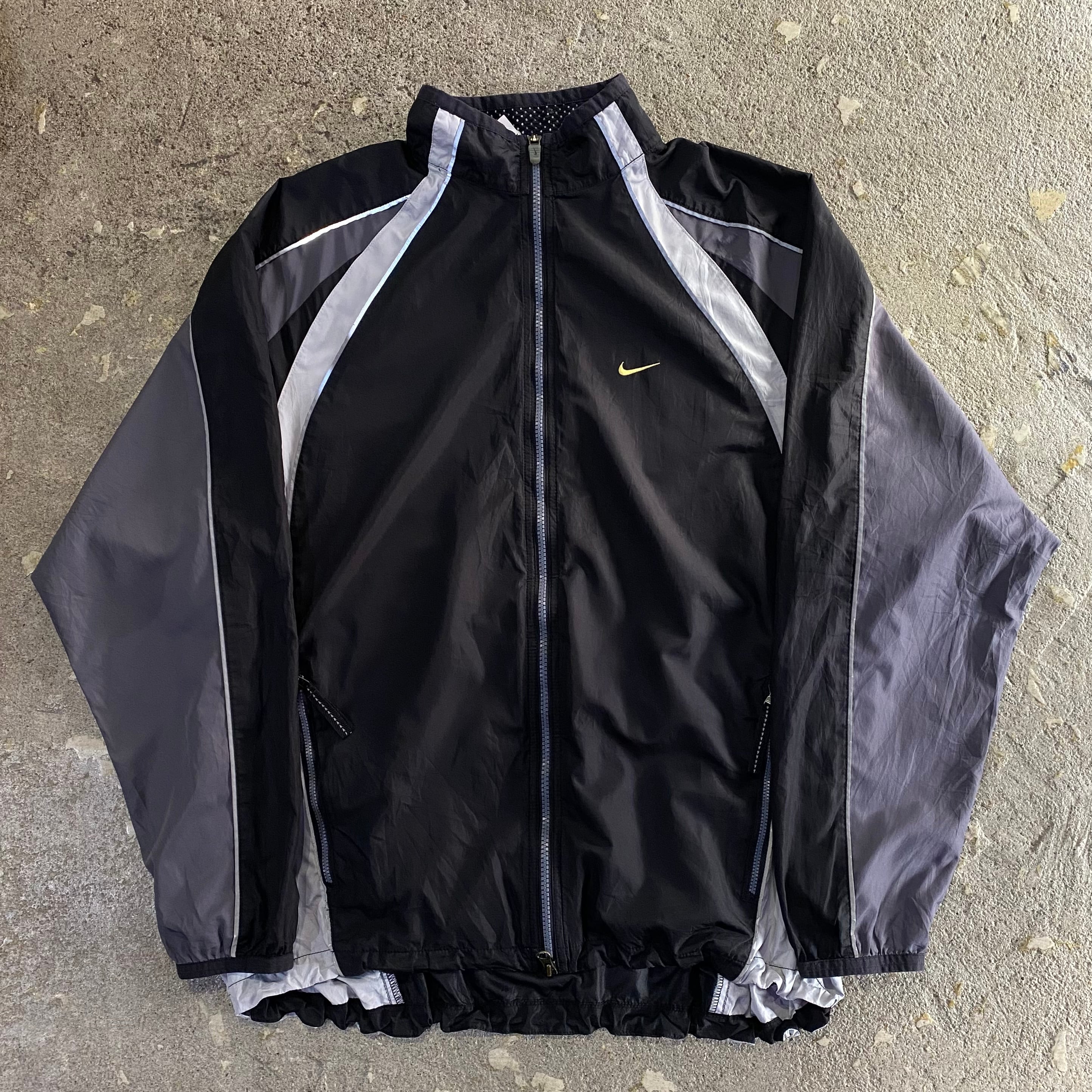 00s NIKE "reflector" double zip nylon jacket【仙台店】 | What’z up